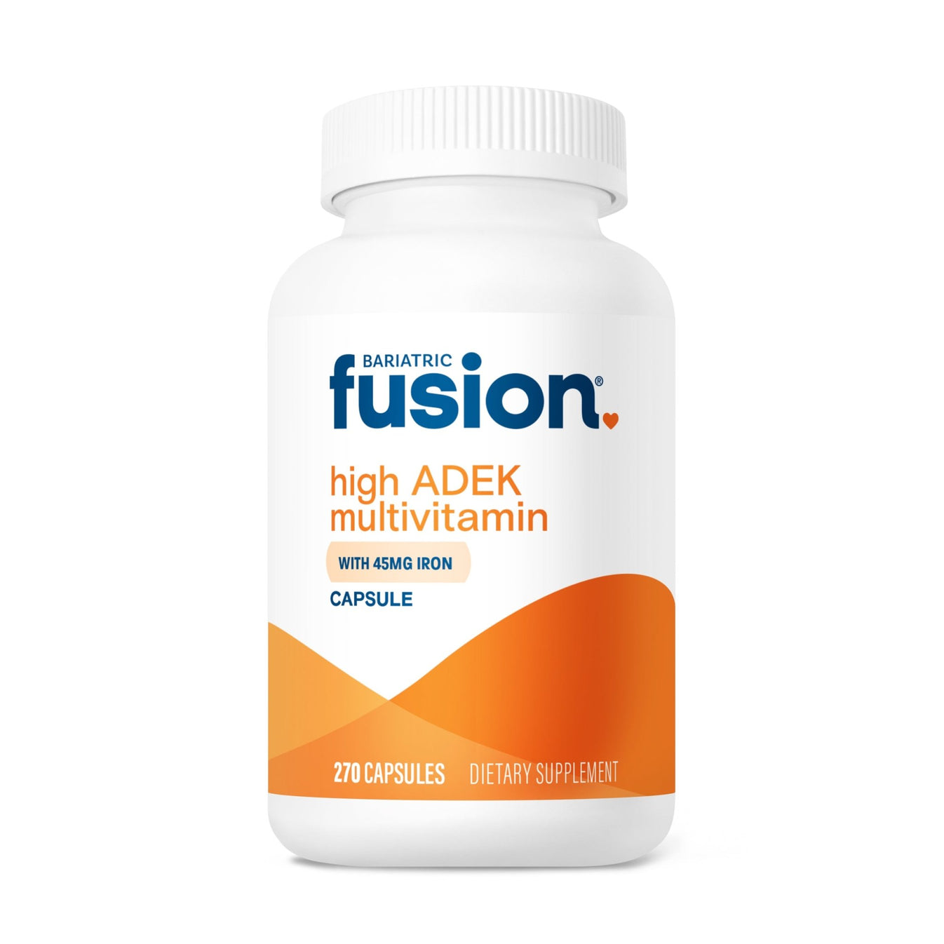 Bariatric High Multi ADEK Vitamin Capsule with Iron - Bariatric Fusion