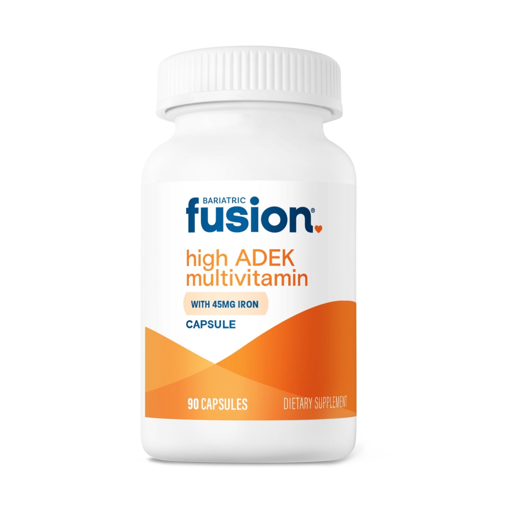 Bariatric High Multi ADEK Vitamin Capsule with Iron - Bariatric Fusion