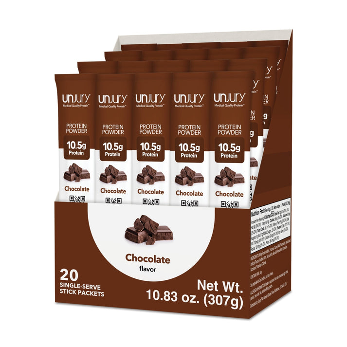 Chocolate Protein Stick Packs | Whey Protein Isolate | Protein Powder