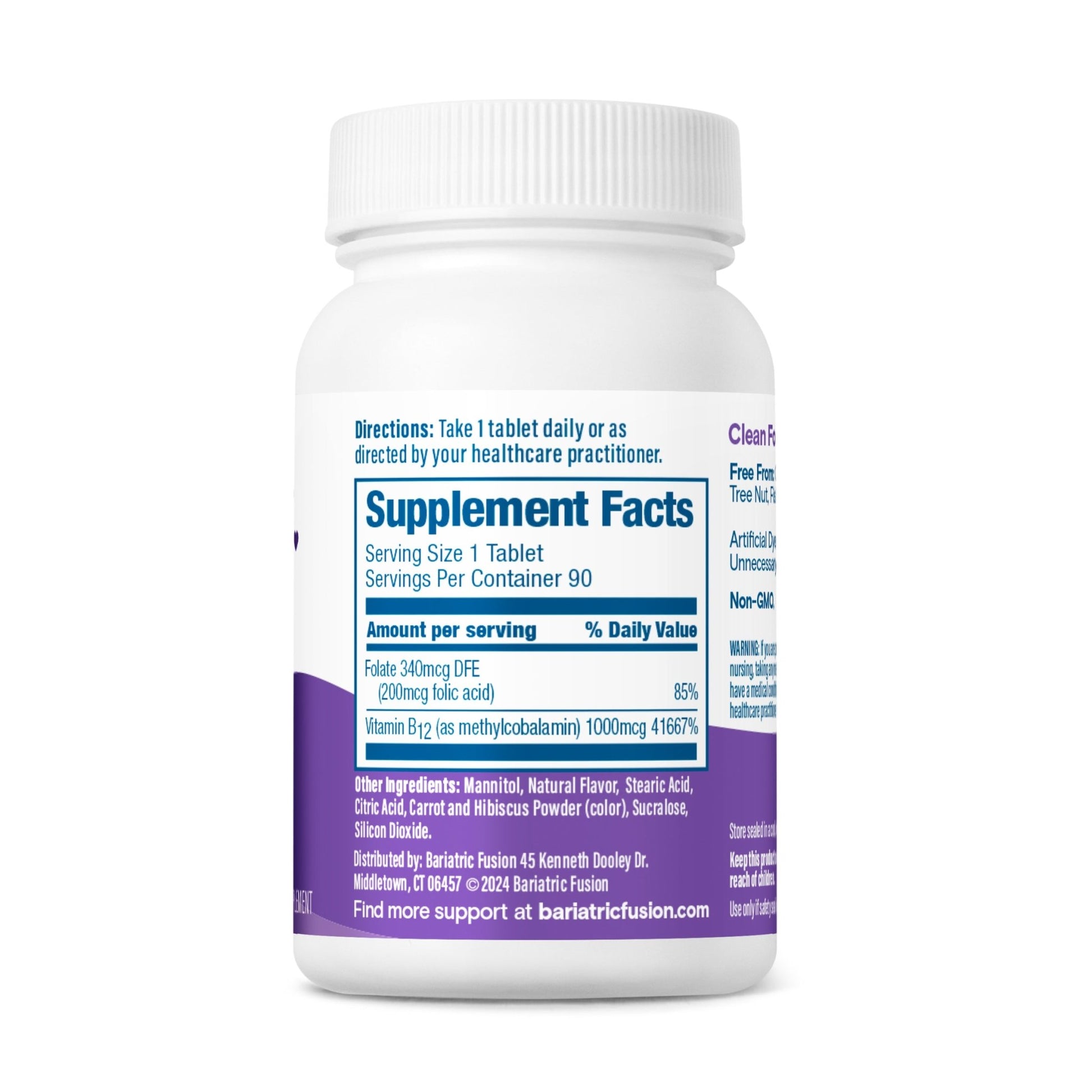 Bariatric Fusion Grape Vitamin B12 Quick Melt