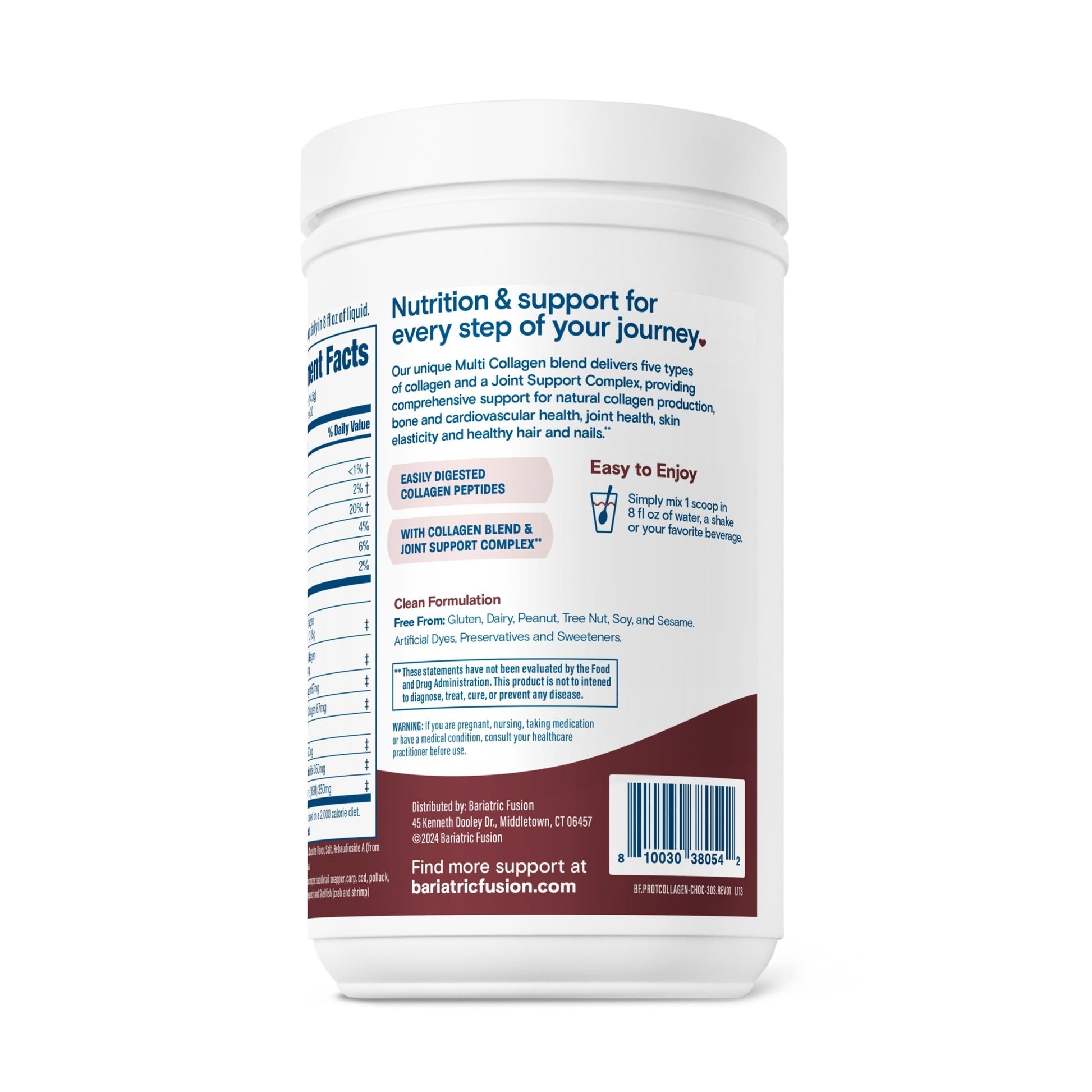 Multi Collagen Protein Powder - Chocolate - Collagen Peptides Powder