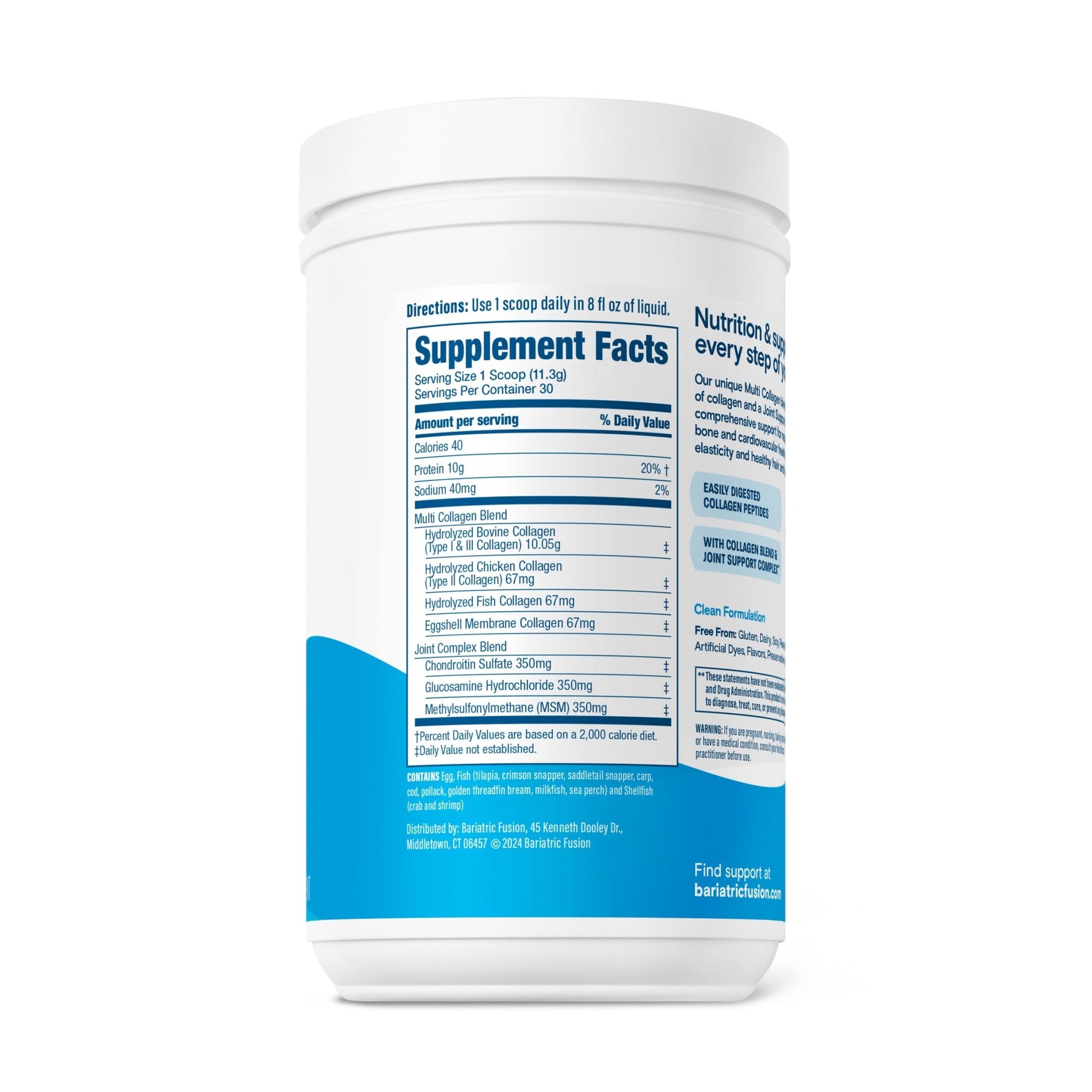 Multi Collagen Protein Powder - Unflavored - Collagen Peptides Powder