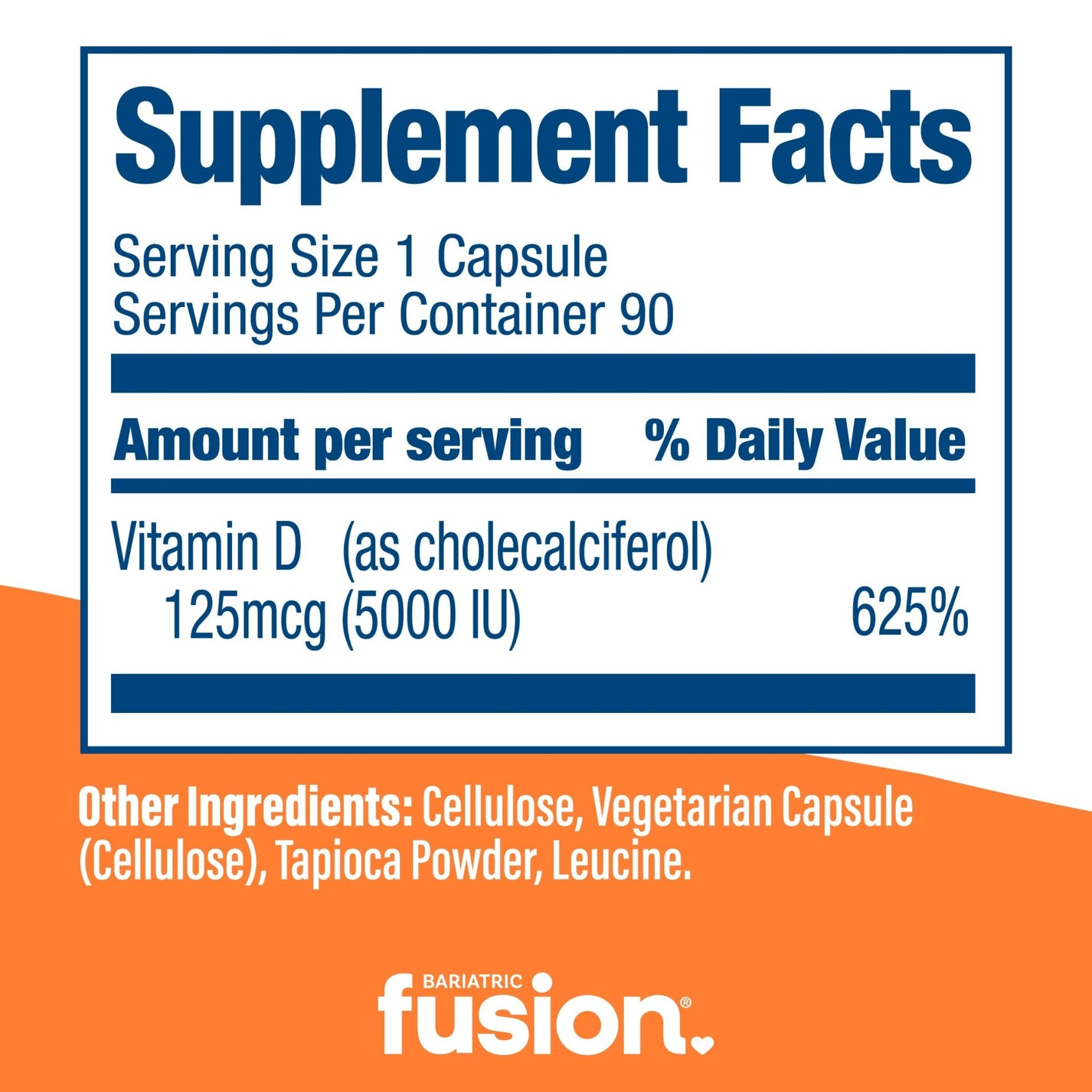 Vitamin D 5000 IU for Bariatric Patients – Bariatric Fusion