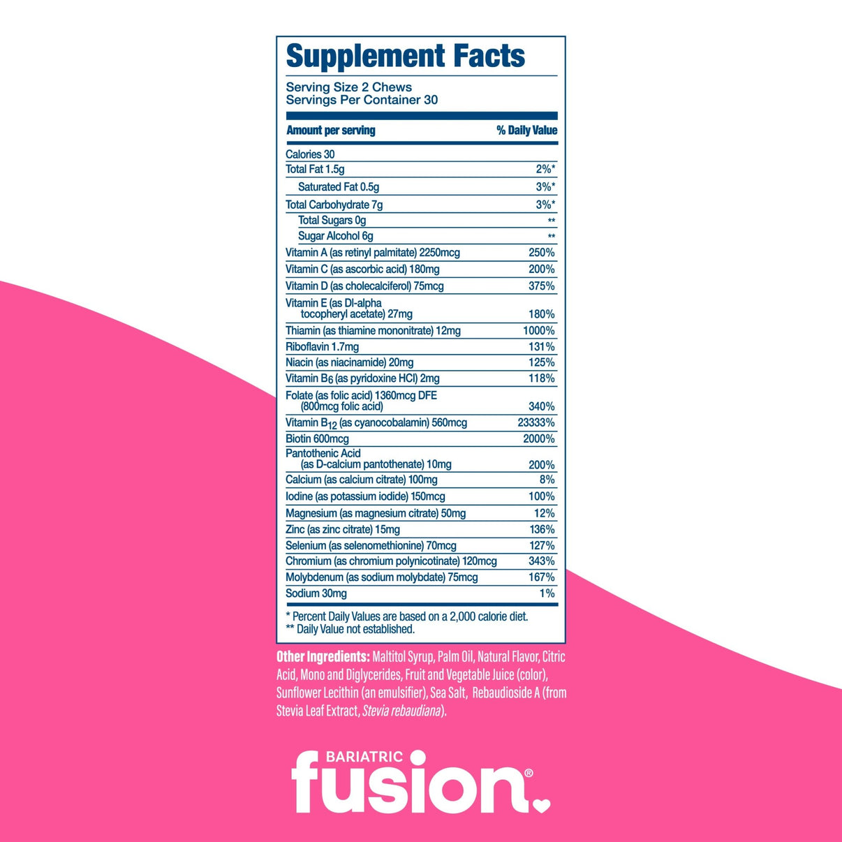Watermelon Bariatric Multivitamin Soft Chews – Bariatric Fusion