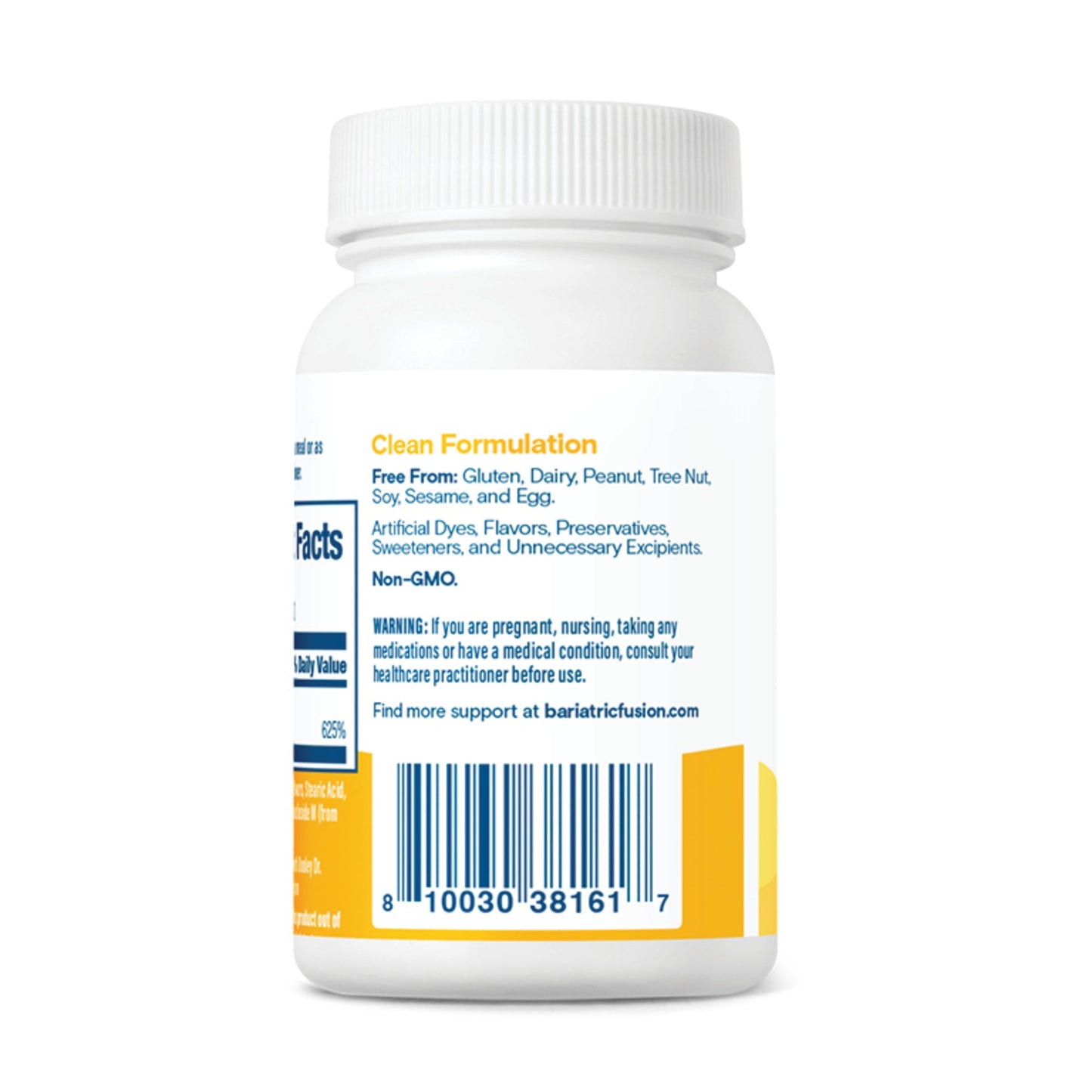 Lemon Citrus Vitamin D Quick Melt - Bariatric Fusion